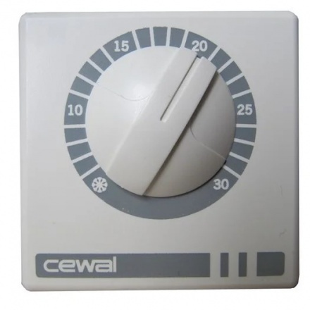 Комнатный термостат Cewal RQ10 купить в Минске, цена, характеристики